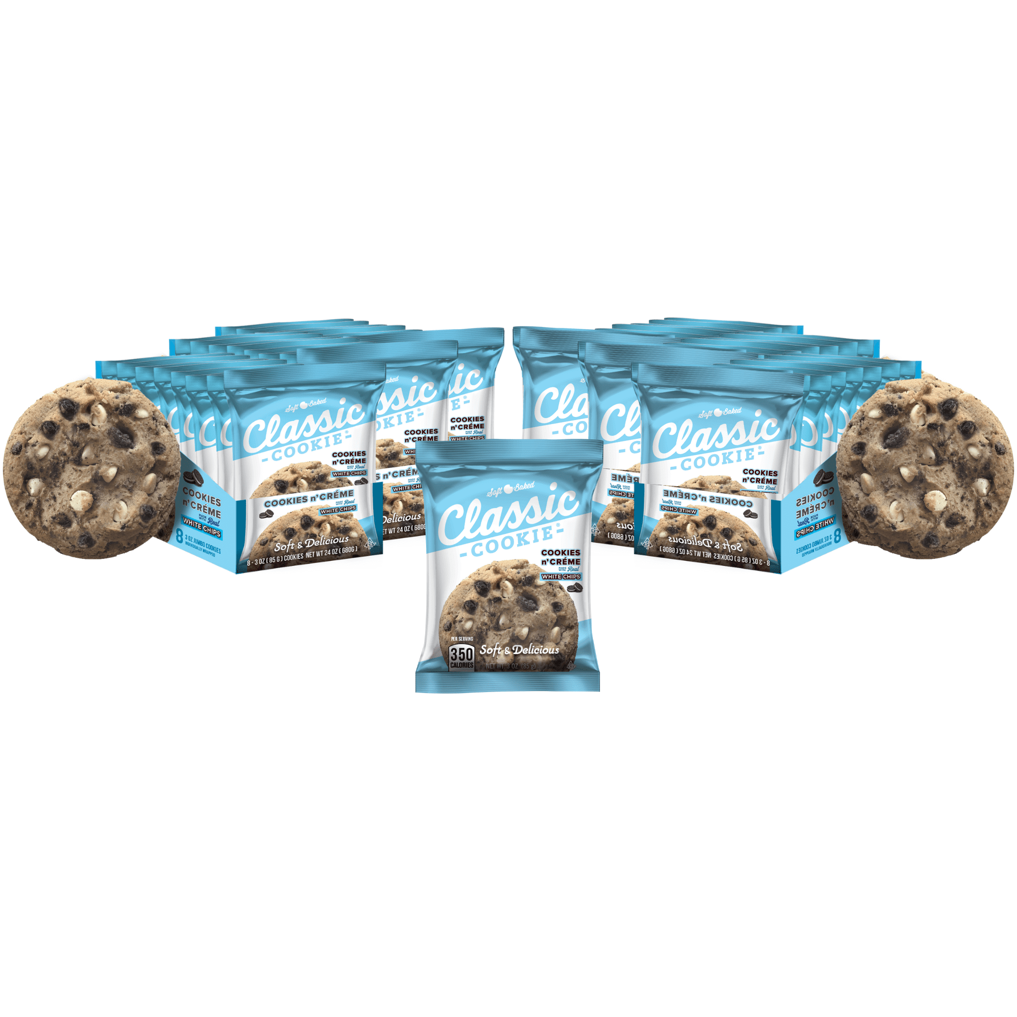 Classic Cookie Soft Baked Cookies, 6 Boxes for Office Breakroom ...