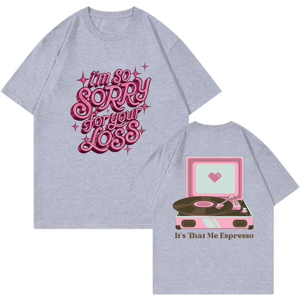 Classic Cotton Fashion Tee, Double Side Urban Graphic Shirt, Casual ...