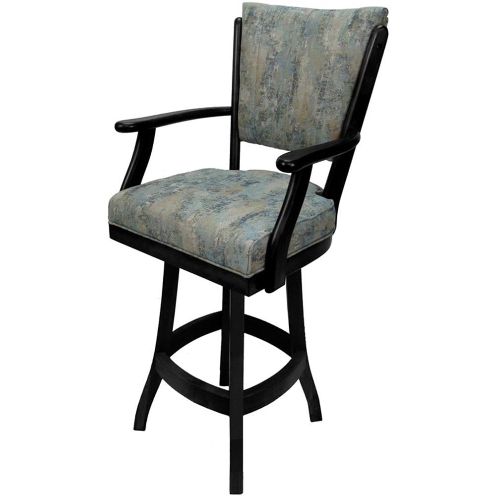 Classic Counter 26" Solid Wood Swivel Bar Stool - Poet Sky (Blue ...