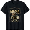 Classic Country Mama Tried Guitar Graphic T-Shirt for Music Lovers ...