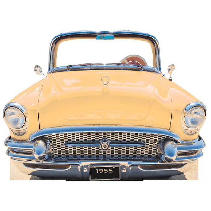 Classic Cream Car Coupe 1955 Cardboard Cutout Standee Standup, 64x47in ...