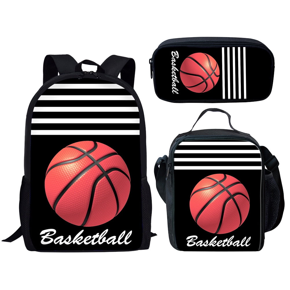 Classic Creative Basketball Football Baseball 3D Print 3pcs/Set pupil ...