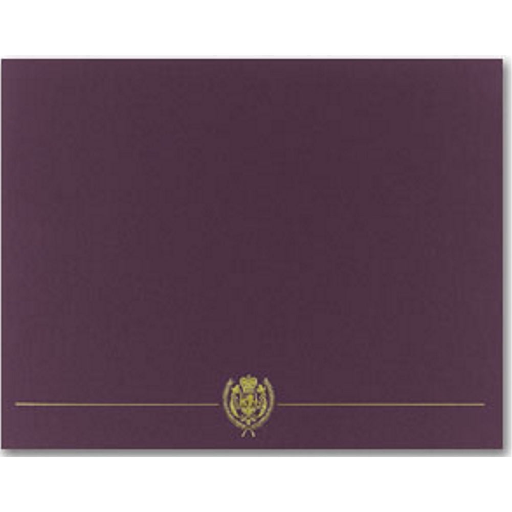 Classic Crest Plum Certificate Covers - Pack of 5 (903116) - Walmart.com