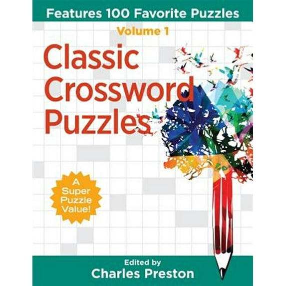 Classic Crossword Puzzles: Features 100 Favorite Puzzles - Walmart.com
