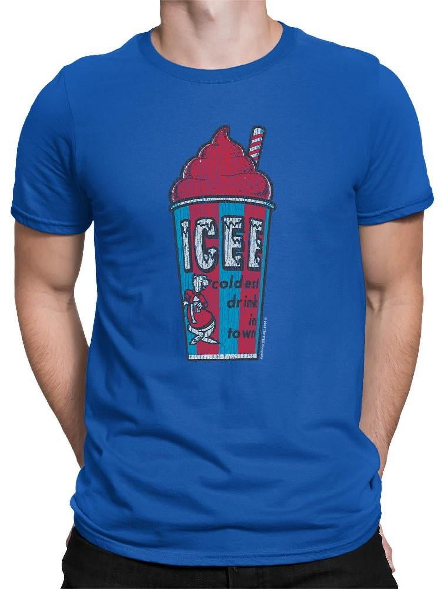 Classic Cup Design - Retro ICEE 'Coldest Drink In Town' Graphic Men's T ...