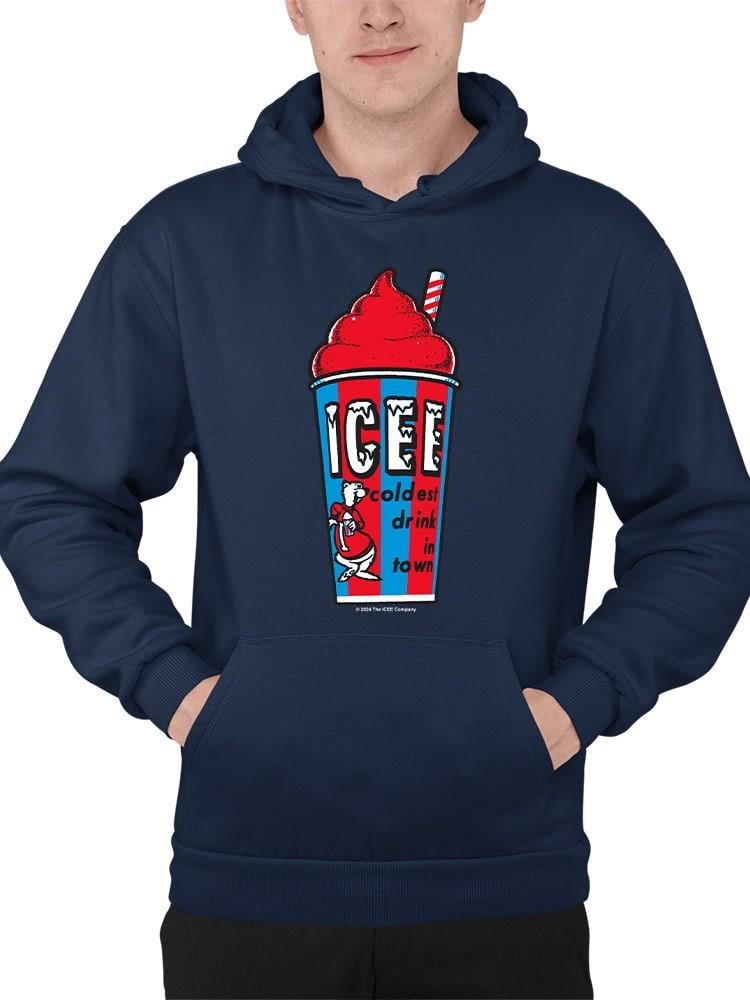 Classic Cup Design - Retro ICEE 'Coldest Drink In Town' Men's Hoodie ...