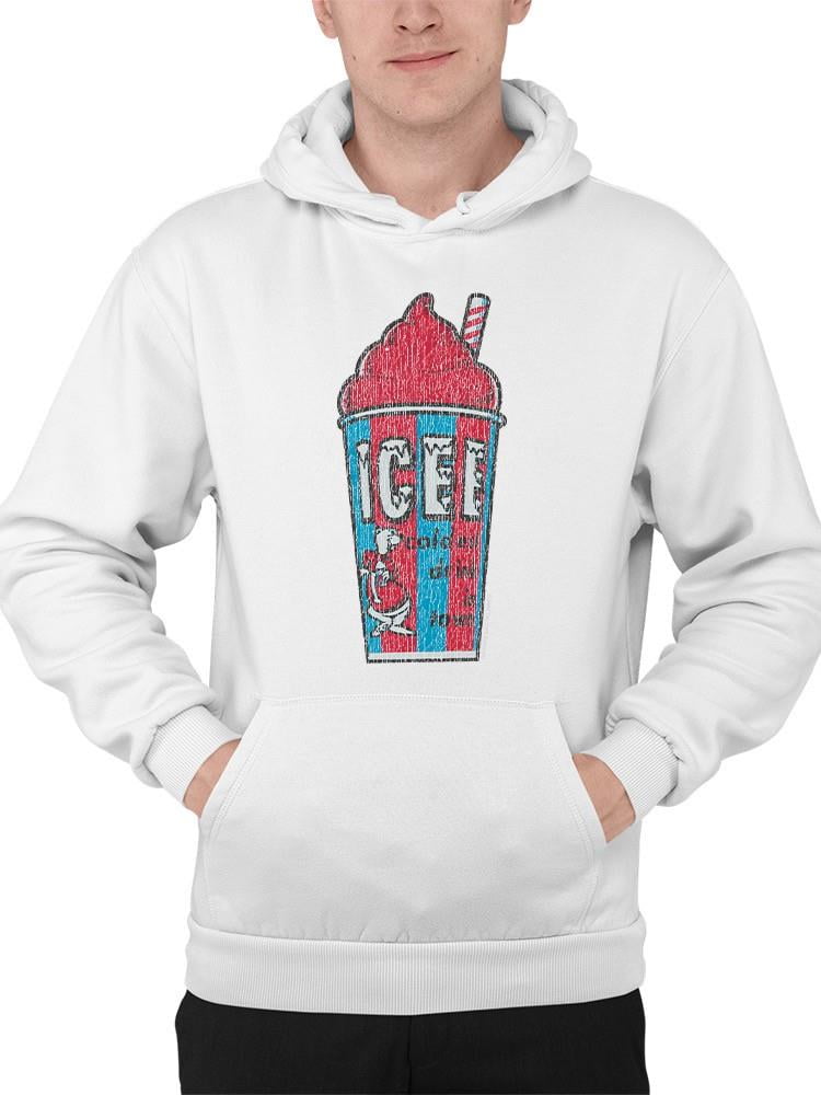 Classic Cup Design - Retro ICEE 'Coldest Drink In Town' Men's Hoodie ...