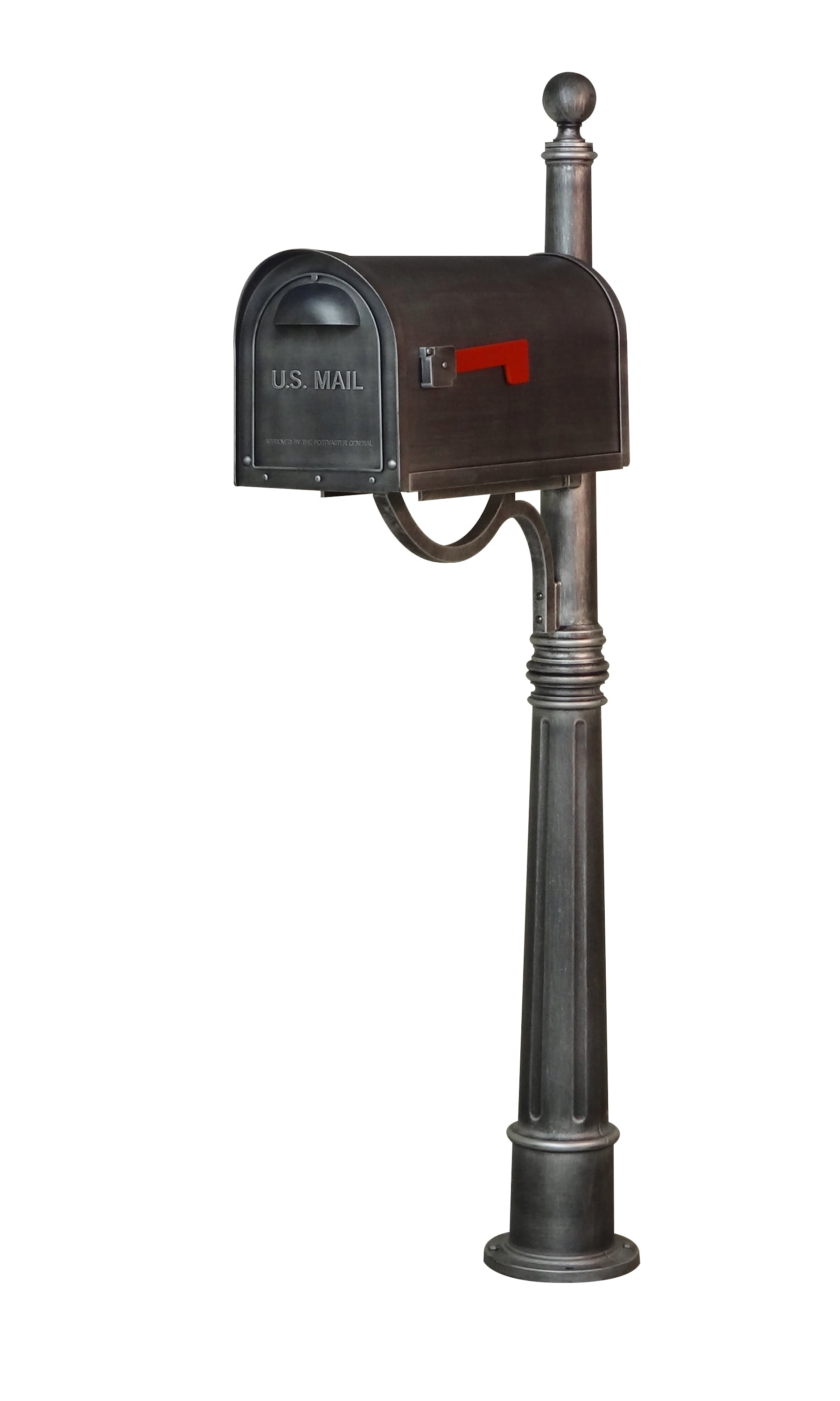Special Lite Products Classic Curbside Mailbox with Locking Insert and ...
