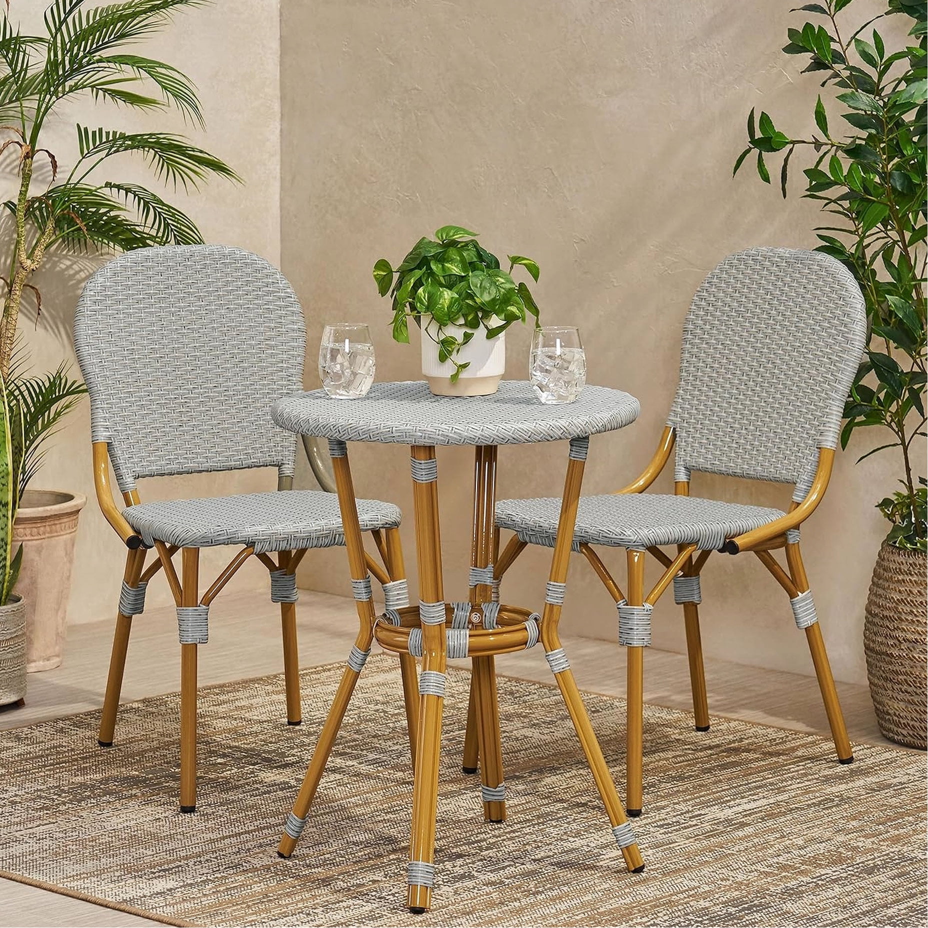 Classic Curvaceous Design, Lightweight Build | Relax in a French Bistro ...