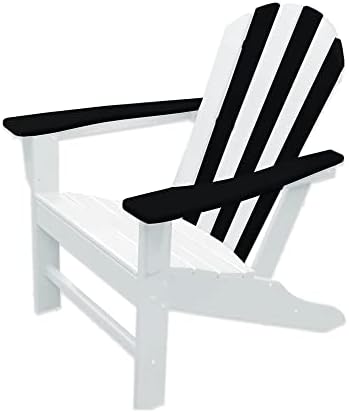 Classic Curveback Plastic Weather Resistant Patio Adirondack Chair ...