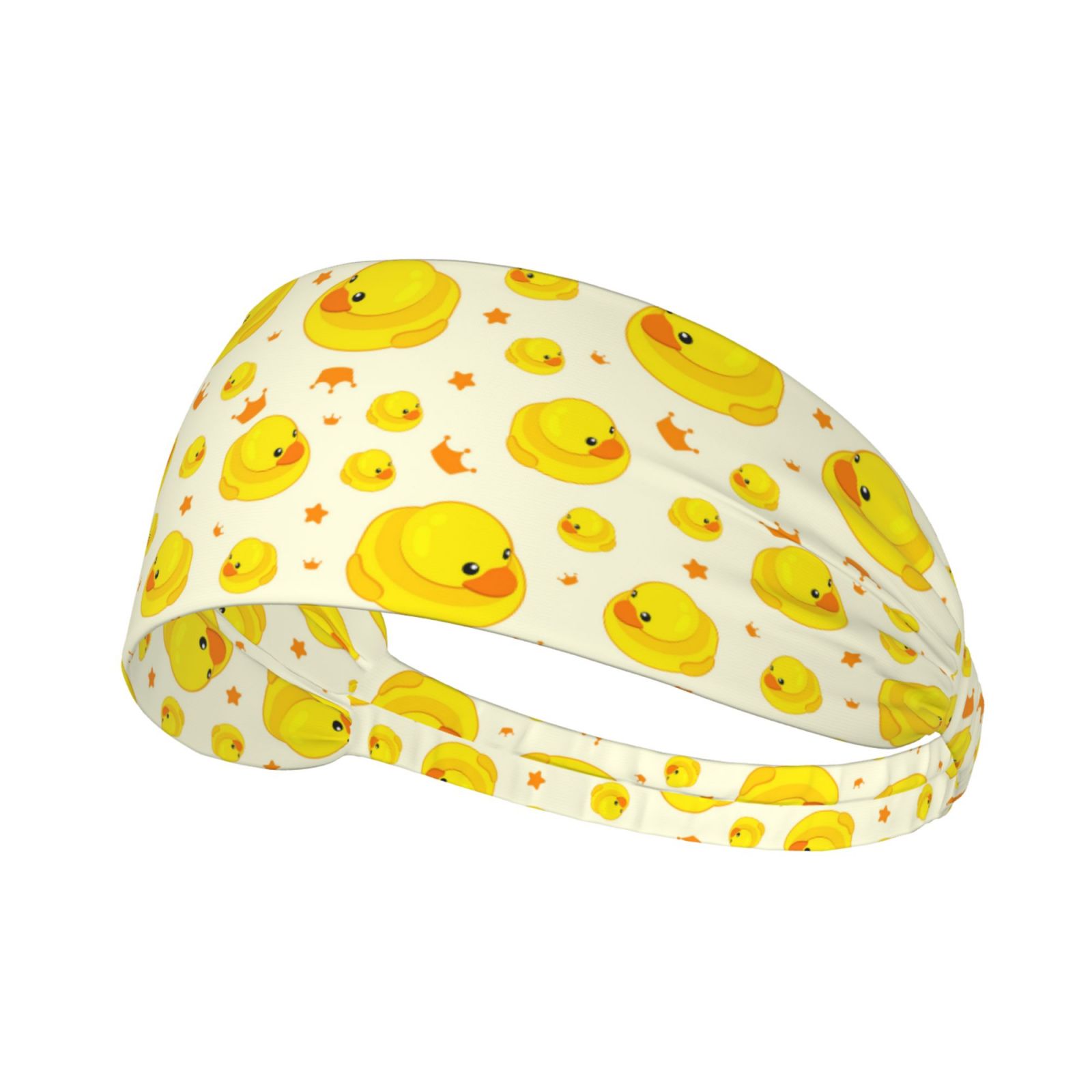Classic Cute Duck Headbands for Women Men, Workout Elastic Sweat Band ...