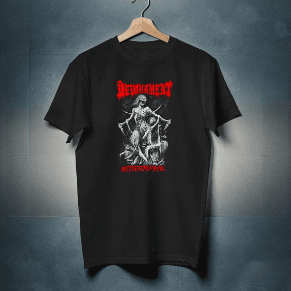 Classic DEVOURMENT BUTCHER THE WEAK T-Shirt Short Sleeve Black Cotton ...
