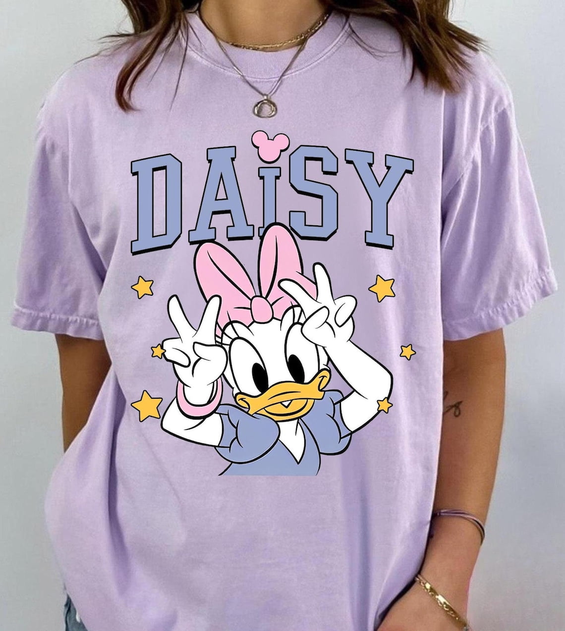 Classic Daisy Duck Comfort Colors T-Shirt, Retro Girl Disney ...