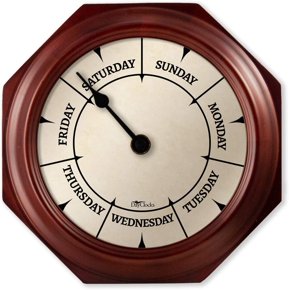 Day Of Week Clocks