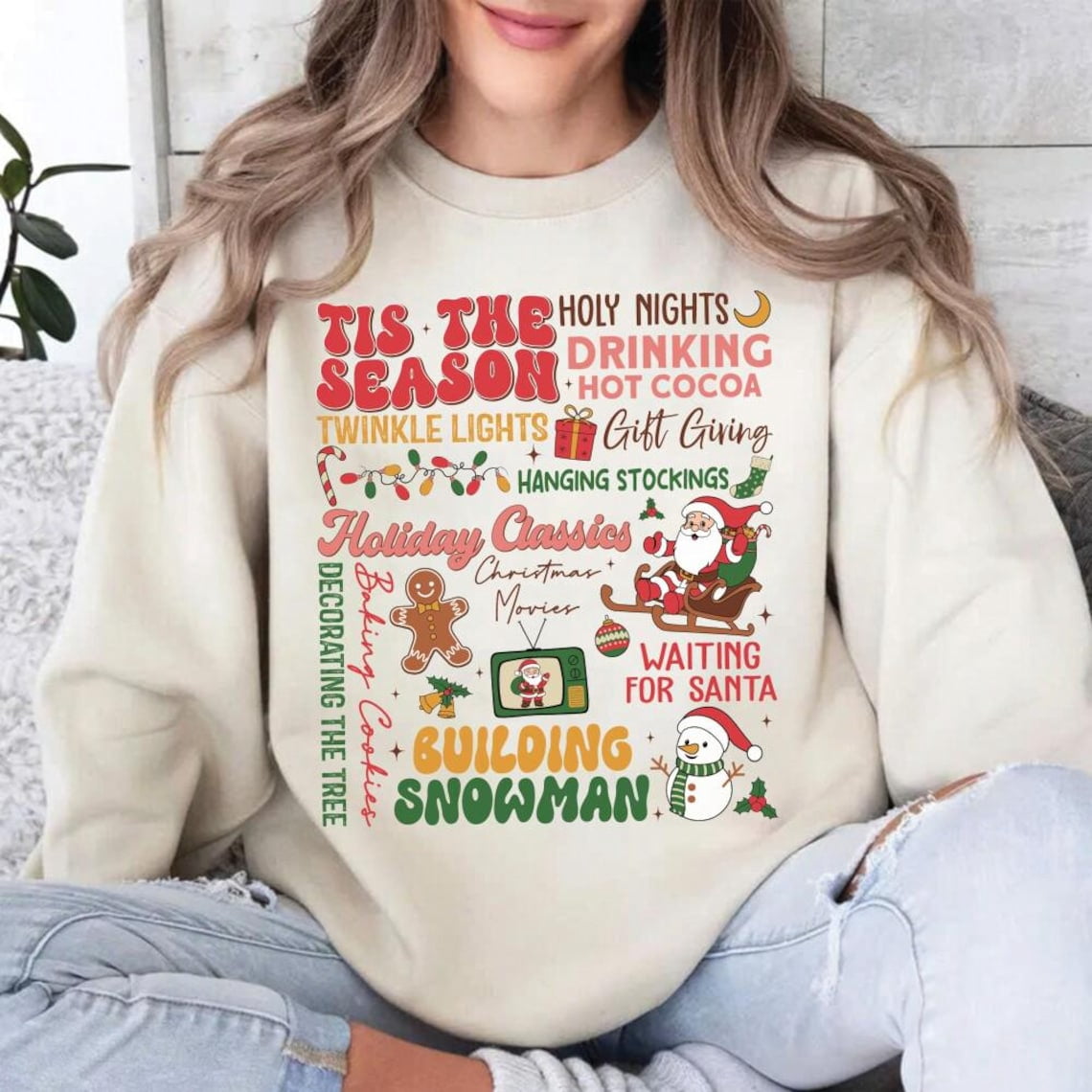 Classic Design Collage Timeless Sweatshirt - Walmart.com