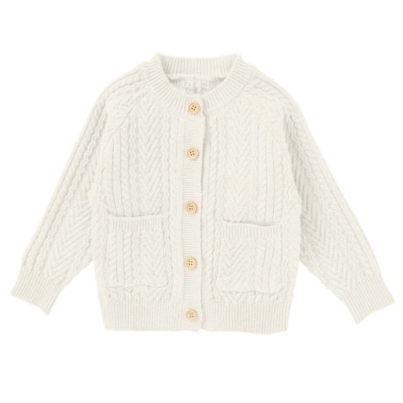 Classic Design Soft Knit Cardigan for Little Ones, Comfy Autumn ...