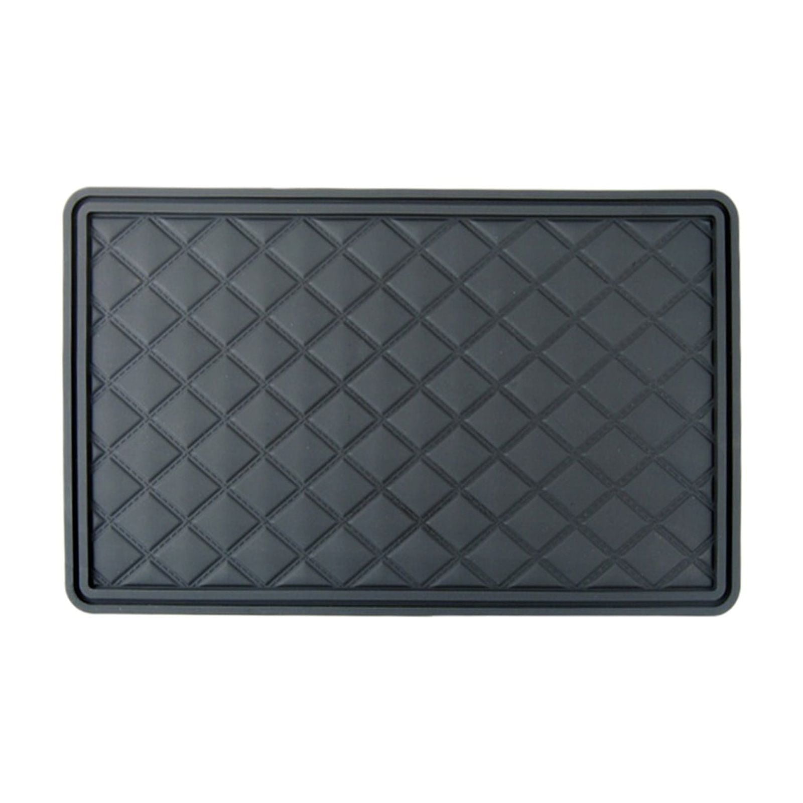 A Classic Diamond Pattern Car Dashboard Storage Mat Anti Slip Phone ...