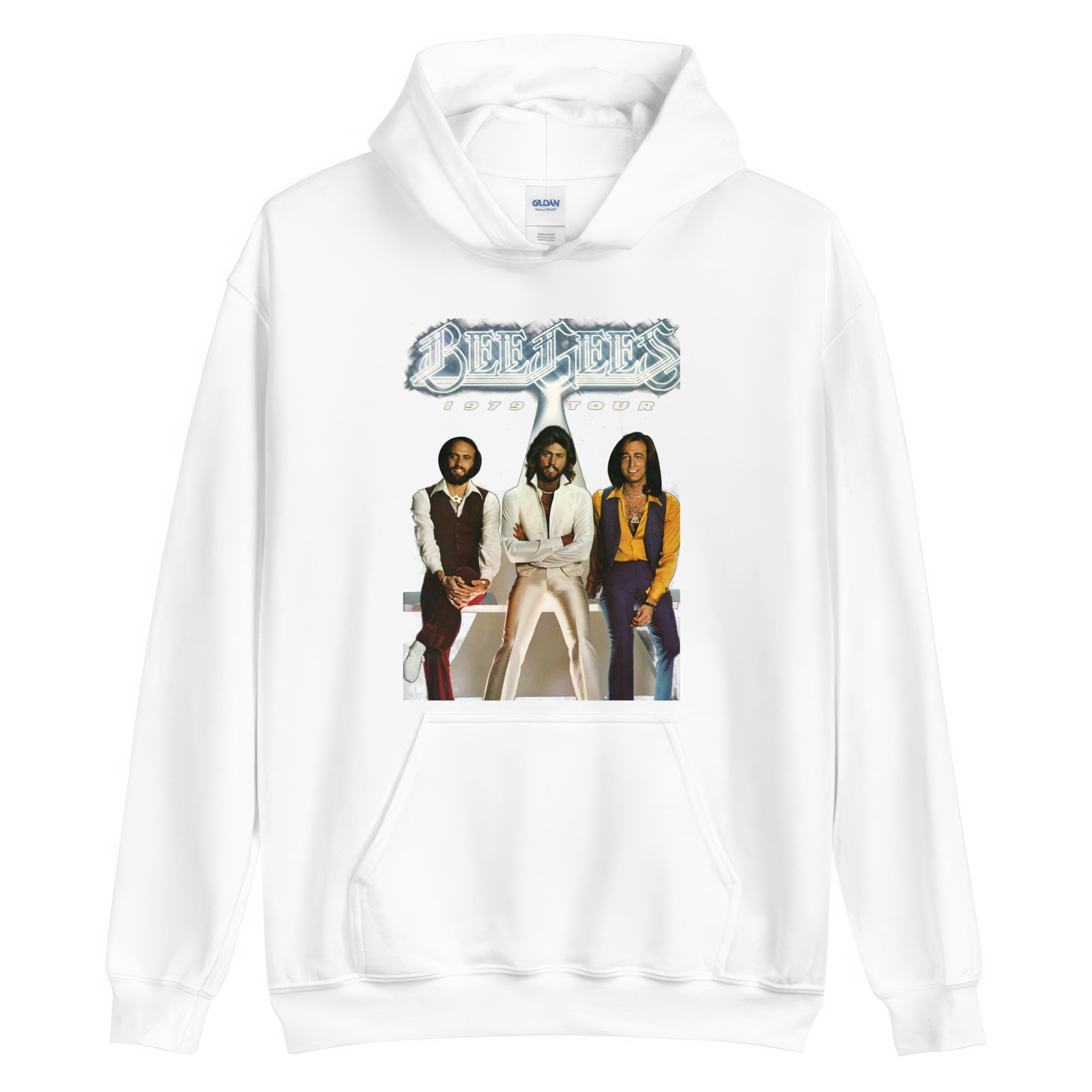 Classic Disco Bee Band Graphic Hoodie - Walmart.com