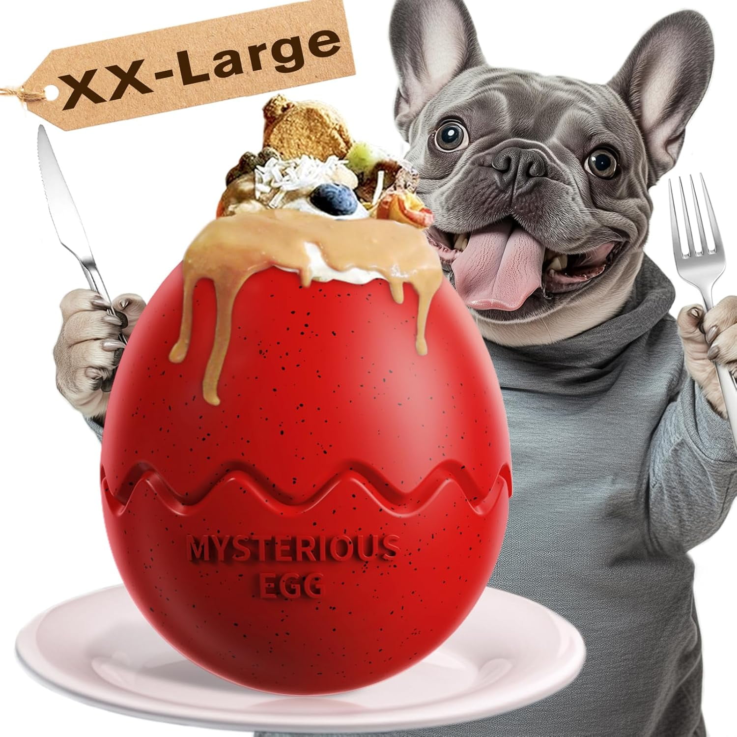 Classic Dog Toy for Extra XX-Larger Aggressive Chewers Indestructible ...