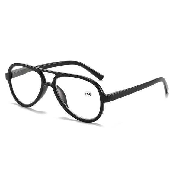 Classic Double Bridge Tortoiseshell Readers, Clear Lens Lightweight ...