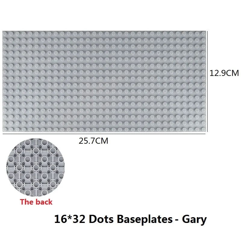 Classic Double Side Base Plate 32*32 16X32 Dots Building Block ...