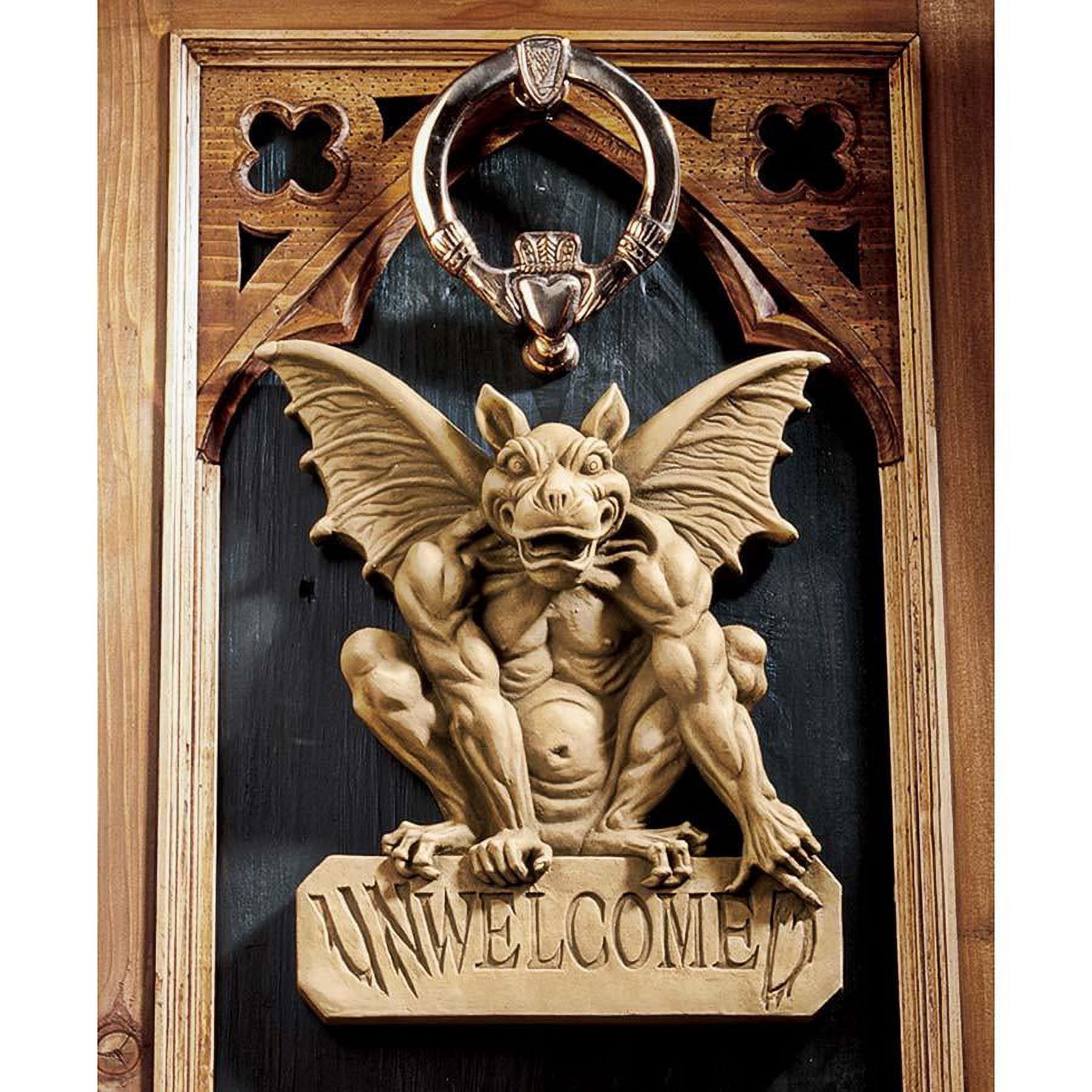 Classic Dragon Gargoyle Statue Sculpture Wall Door Décor - Walmart.com