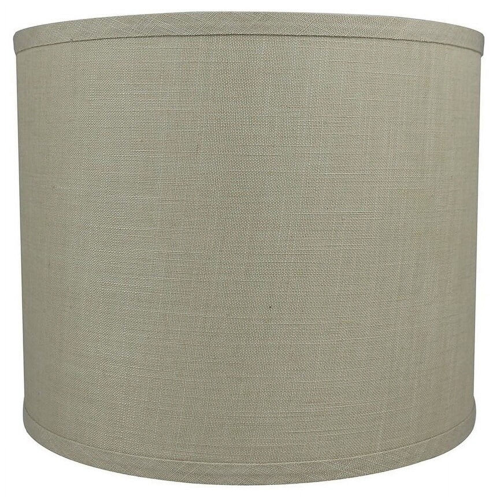 Classic Drum Smooth Linen Lamp Shade, 8