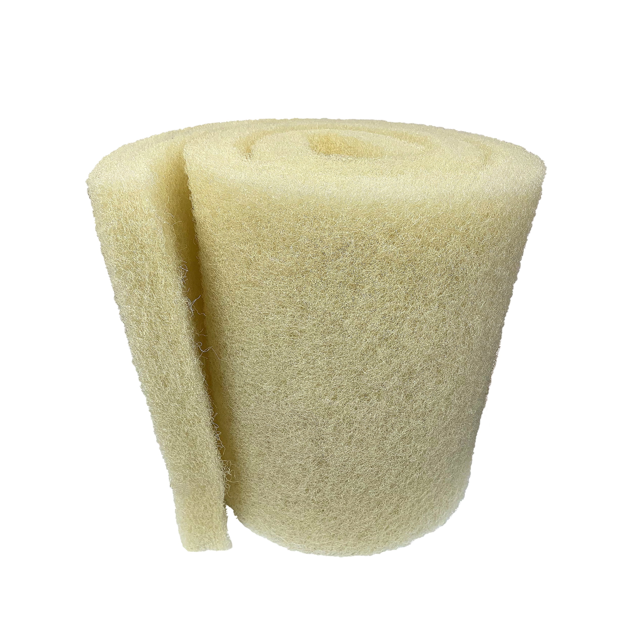 Classic Durable Koi Pond Coarse Cream Reusable Filter Roll Pad 2 Inch ...