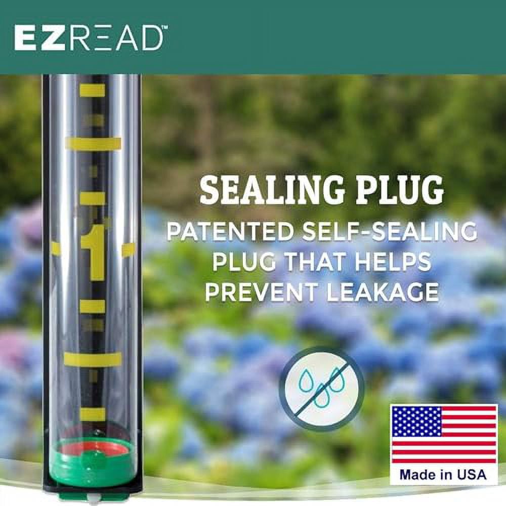 Classic EZ Read Yellow Rain Gauge (Jumbo), 820-0018, Easy to Read ...