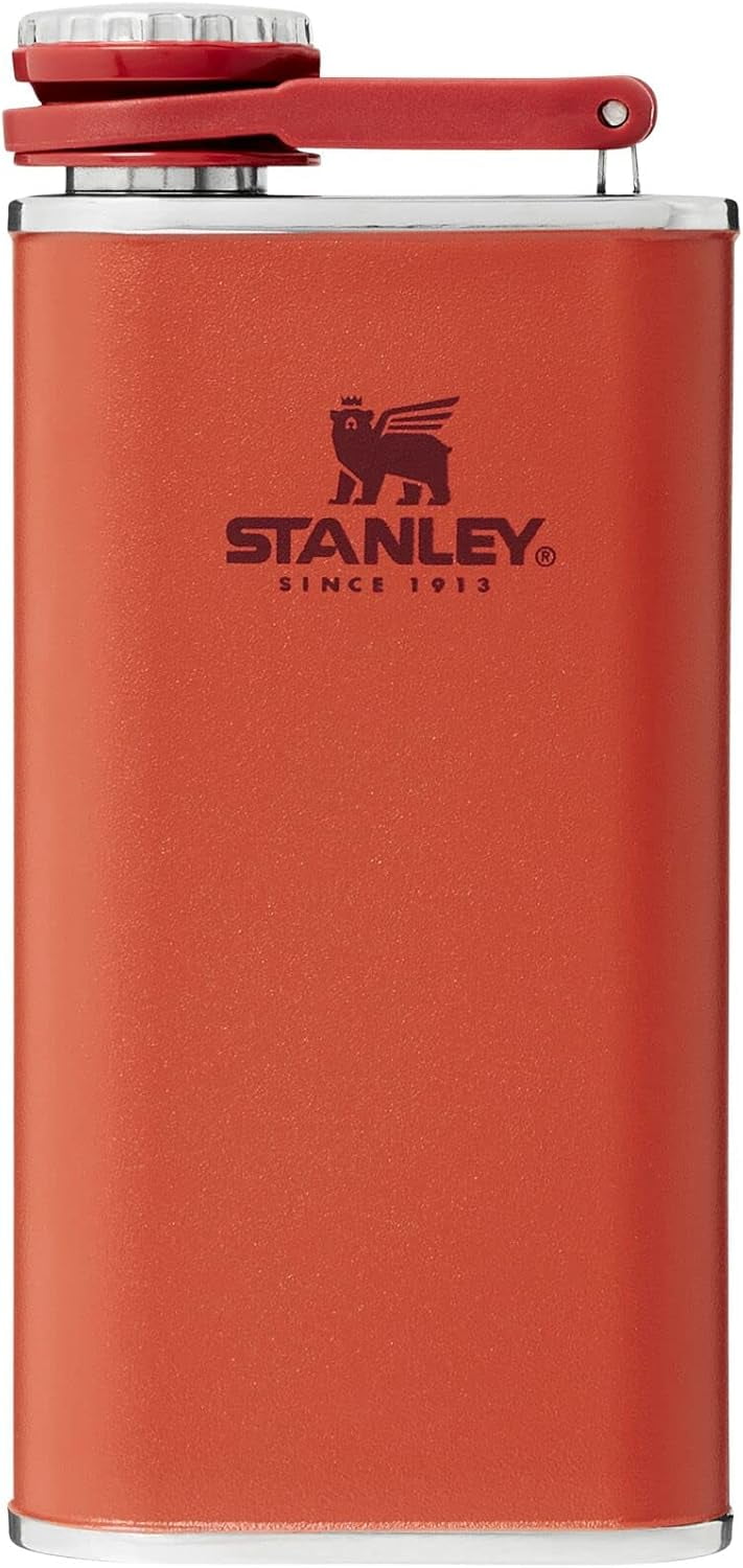 Classic Easy Fill Wide Mouth Flask 8 oz | Leakproof Hip Flask | Hinge ...