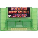 MultiCart 101-in-1 Game Cartridge, SNES, Super Nintendo [Physical ...
