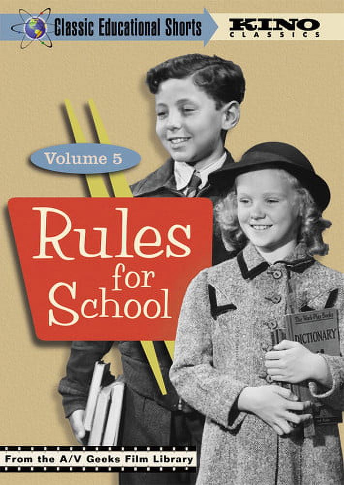 Classic Educational Shorts: Volume 5: Rules for School (DVD), Kino ...