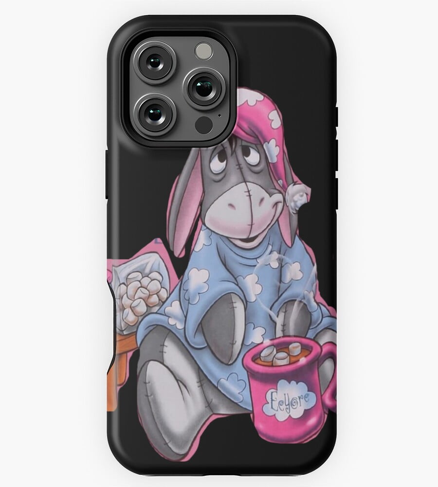 Classic Eeyore Character GA222 Phone Case for iPhone 11 to 17 Pro Max ...