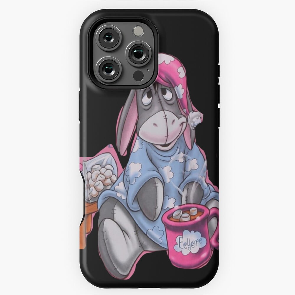 Classic Eeyore Character Phone Case for iPhone 16 15 14 13 12 11 Pro ...