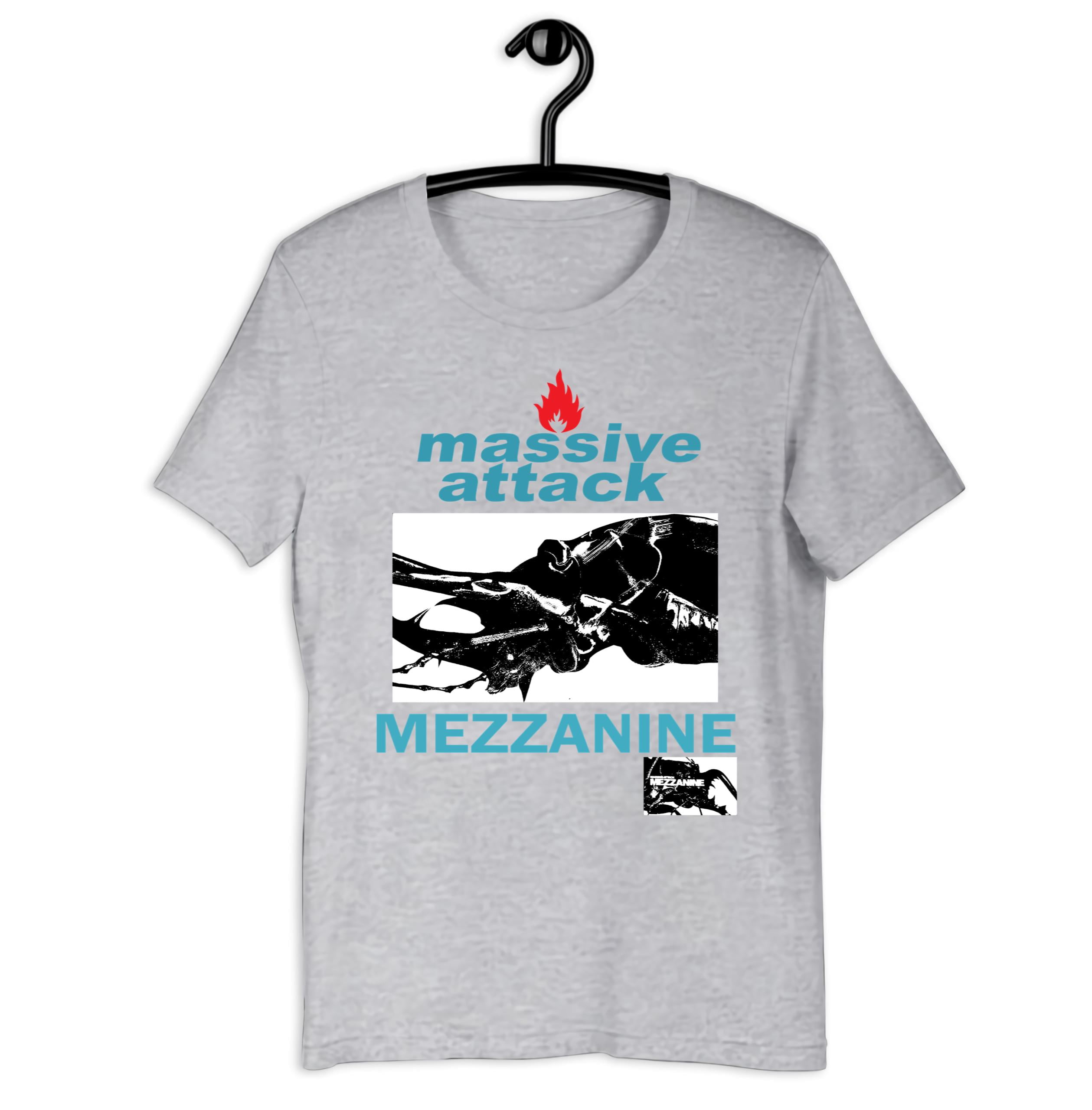 Classic Electronic Music Group Tee, Mezzanine Album Fan Shirt - Walmart.com