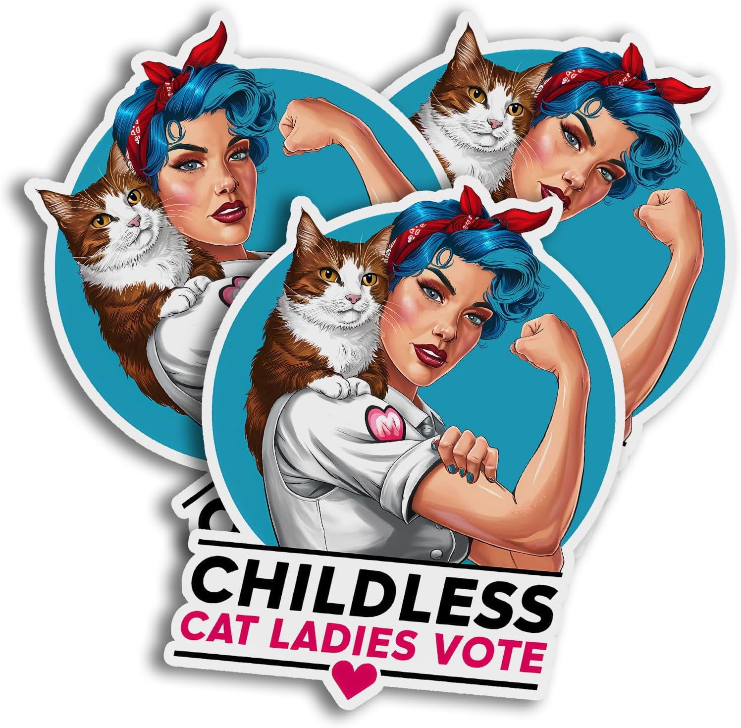 Classic Empower Cat Lovers with Childless Cat Ladies Vote Feminist and ...