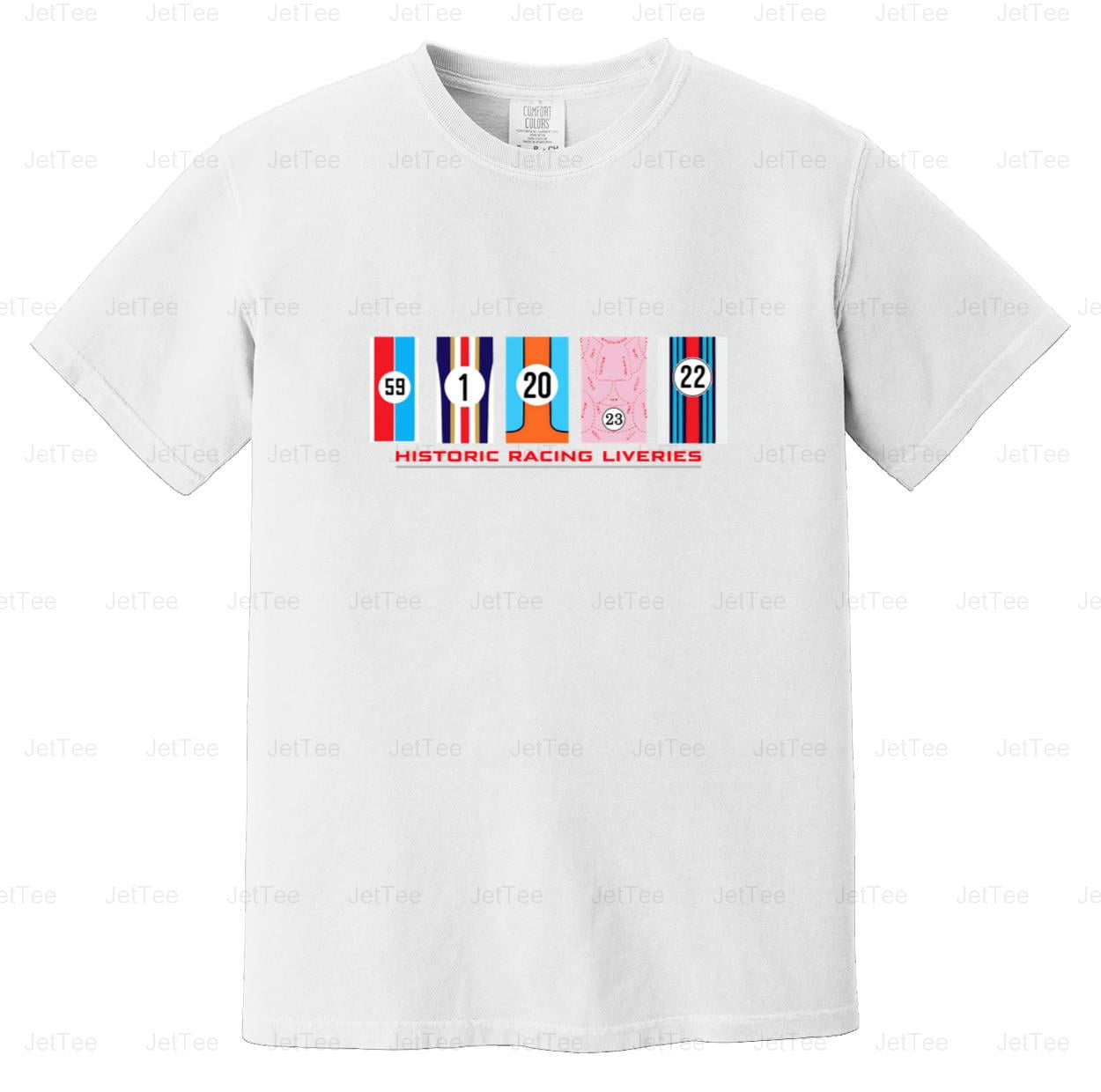 Classic Endurance Racing Liveries Vintage Retro Motorsport Car Art ...