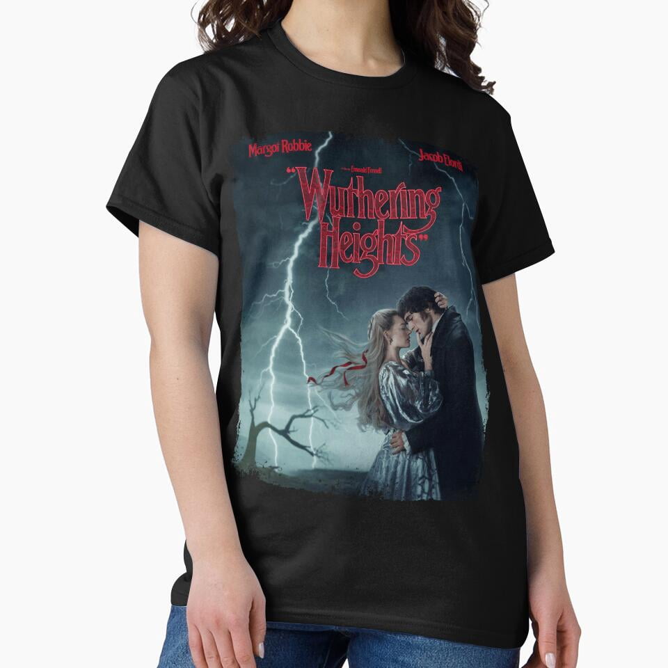 Classic English Literature Book Novel Romantic Drama Cover Tee T-Shirt ...