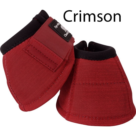 Classic Equine Classic Dyno No Turn Bell Boots Crimson M - Walmart.com