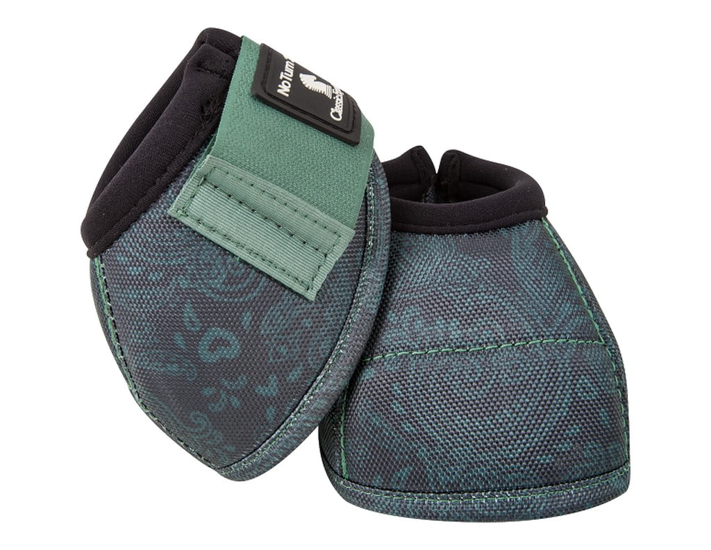 Classic Equine Boots Dyno Turn Bell Denier Large Spruce Paisley CDNDL ...
