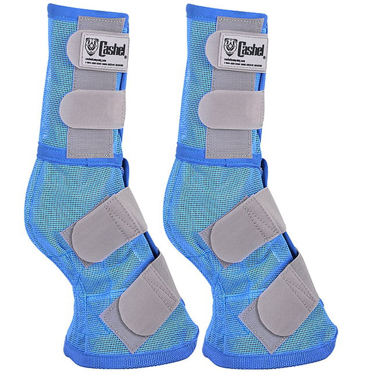 Classic Equine Cashel Fly Durable Soft Nylon Horse Leg Guard Blue ...