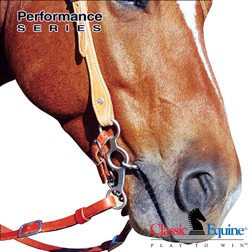 Classic Equine Performance Series Horse Bit 5 Ring Gag Twisted Wire ...