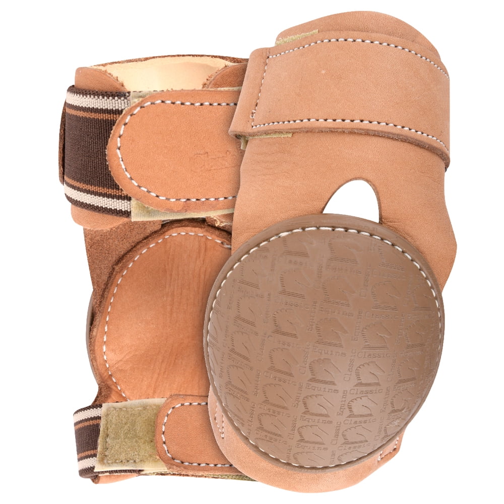 Classic Equine Pro Reiner Horse Riding Skid Leather Boots Double ...
