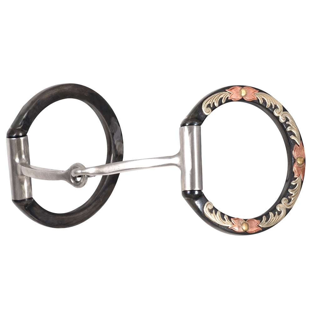Classic Equine Tool Box Horse Bit Single Wire Snaffle D Ring - Walmart.com