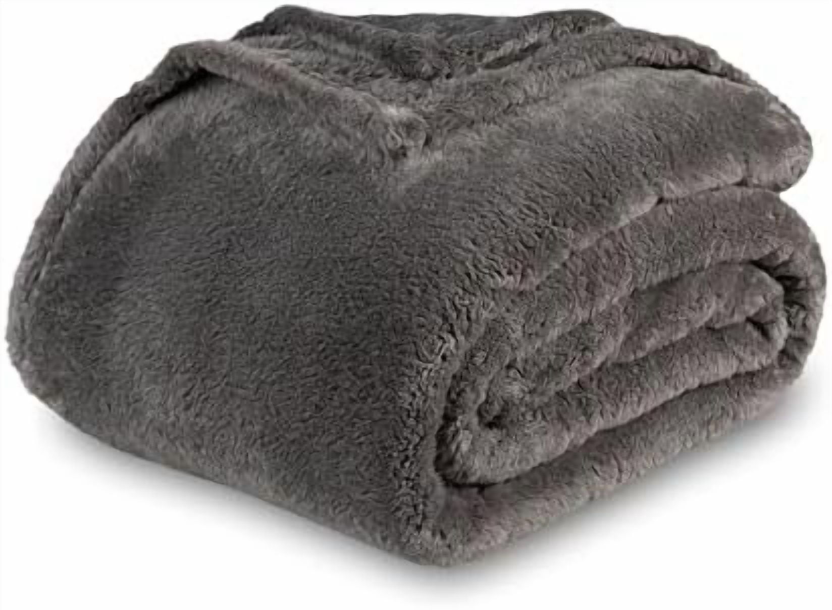 Classic Extra-Fluffy™ Plush Throw Blanket, Soft Fuzzy Fluffy Long Hair ...