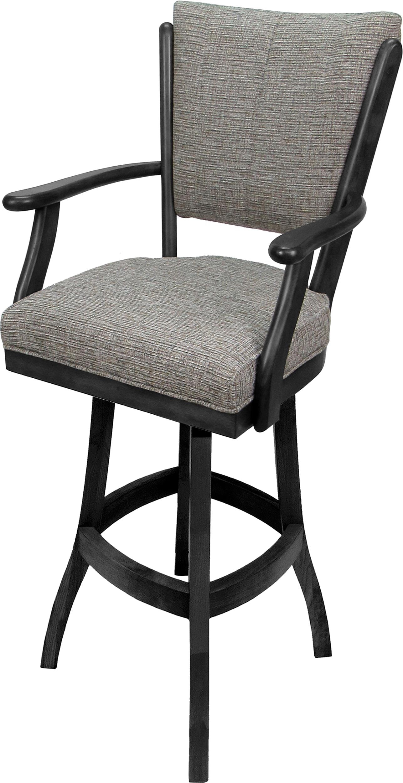 Classic Extra Tall Swivel Bar Stool Solid Wood 34" - Jetty June Tan ...