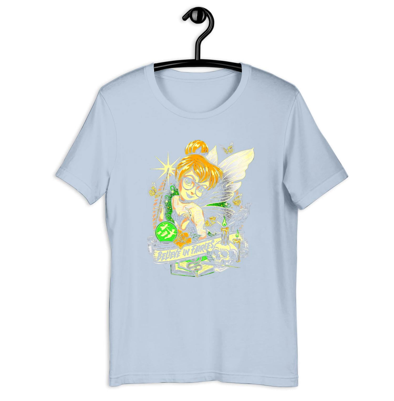 Classic Fairy Pixie Peter Pan Shirt, Believe In Fairies Tee, Enchanted ...