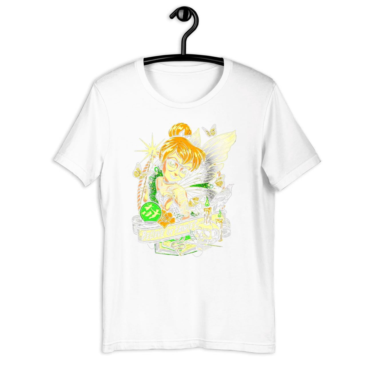 Classic Fairy Pixie Peter Pan Shirt, Believe In Fairies Tee, Enchanted ...