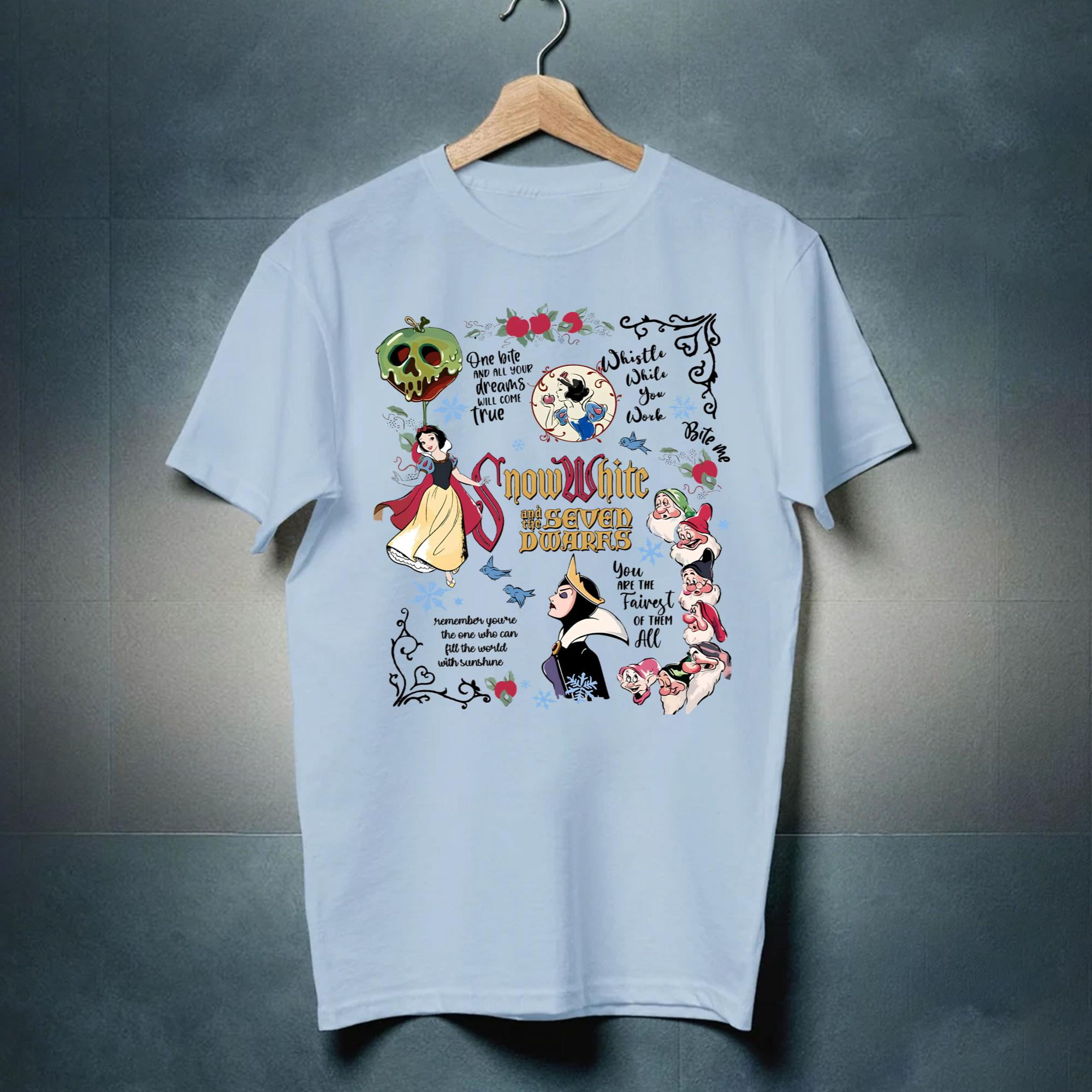 Classic Fairy Tale Graphic Tee – Evil Queen Design Shirt – Family ...