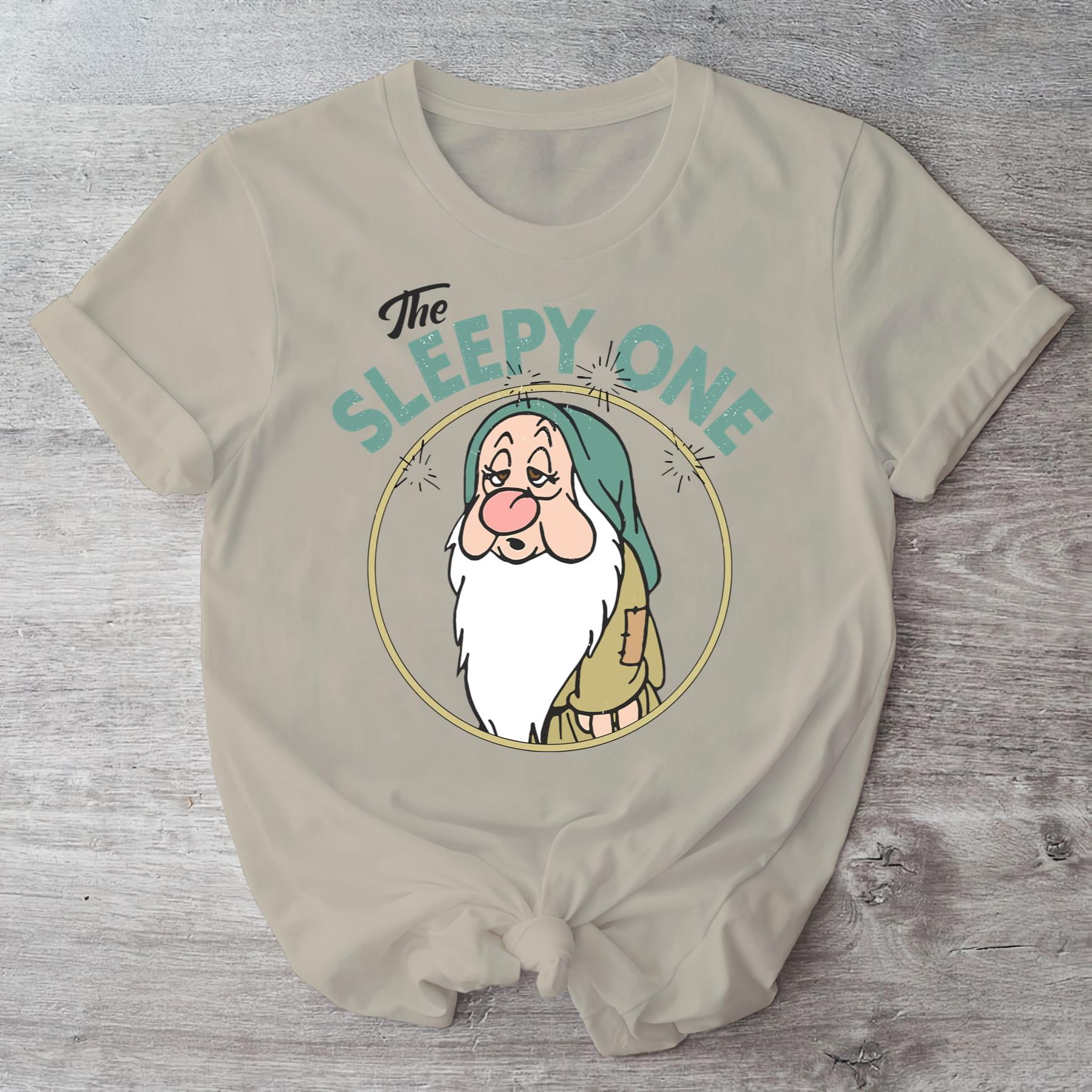 Classic Fairy Tale-Inspired Graphic Tee, Sleepy Dwarf Shirt - Walmart.com